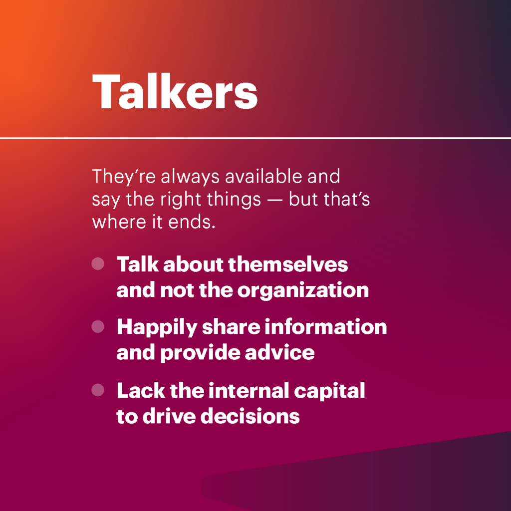 The Challenger Customer: Mobilizers, Talkers, and Blockers