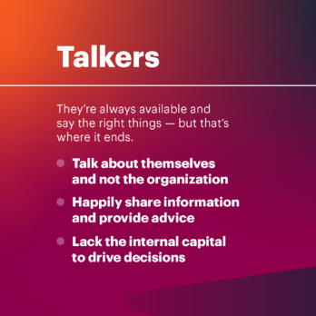 The Challenger Customer: Mobilizers, Talkers, and Blockers