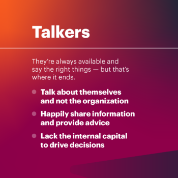 The Challenger Customer: Mobilizers, Talkers, and Blockers