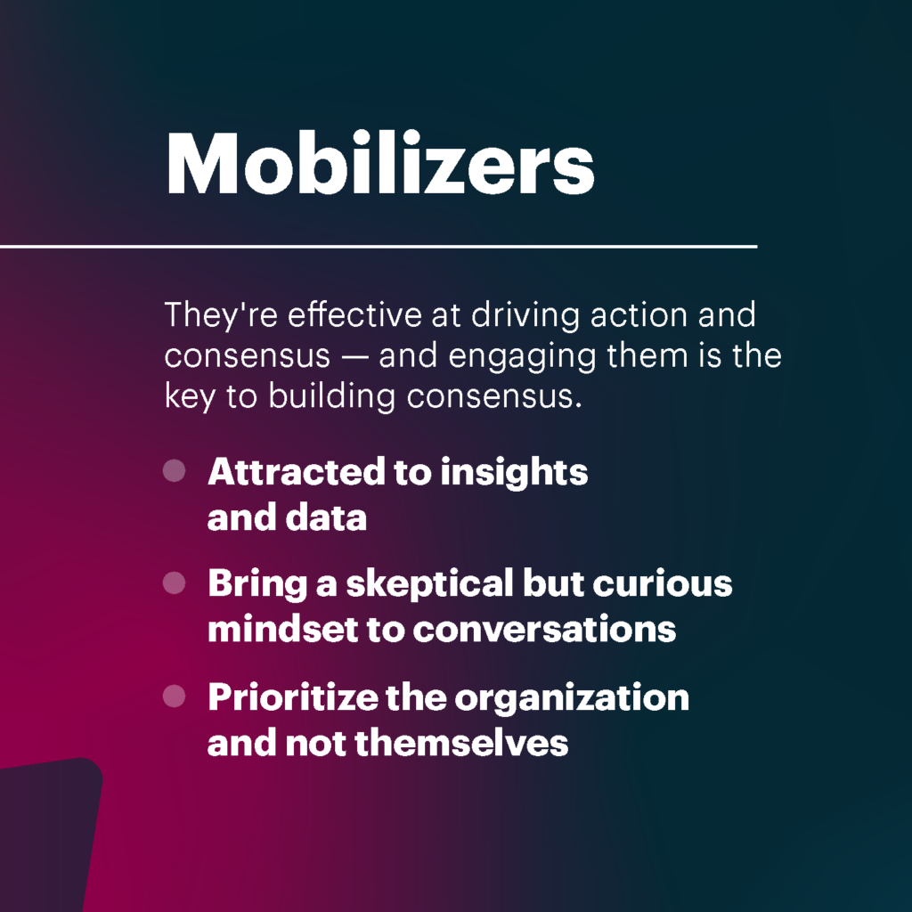 The Challenger Customer: Mobilizers, Talkers, and Blockers